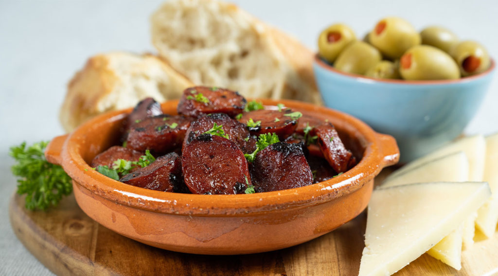 Enjoy This Flavourful Red Wine Braised Chorizo Recipe | Farm Boy