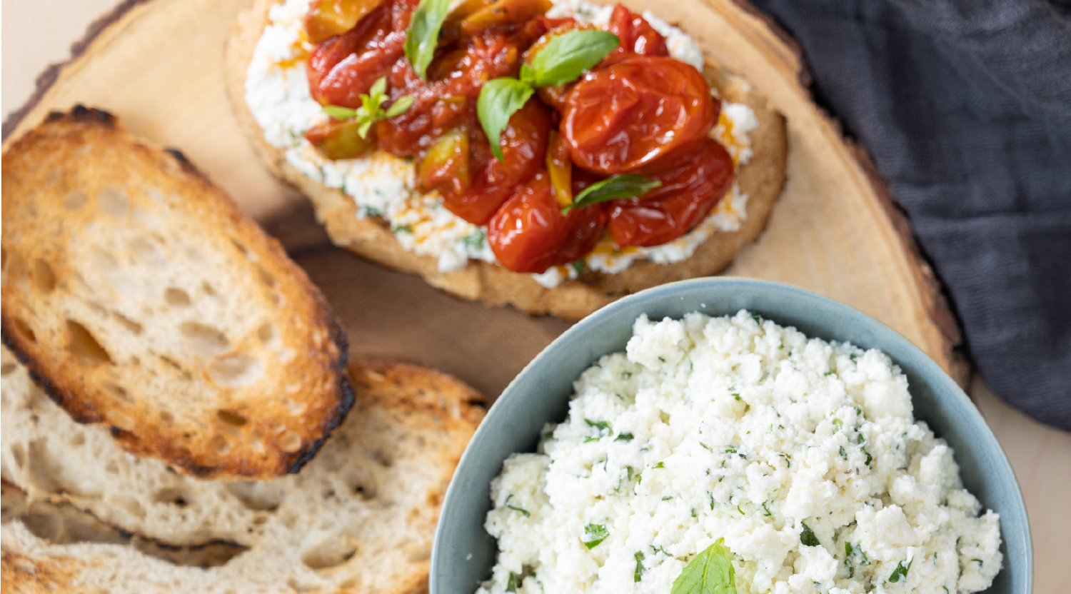 Herbed Ricotta Spread Recipe | Farm Boy Recipes