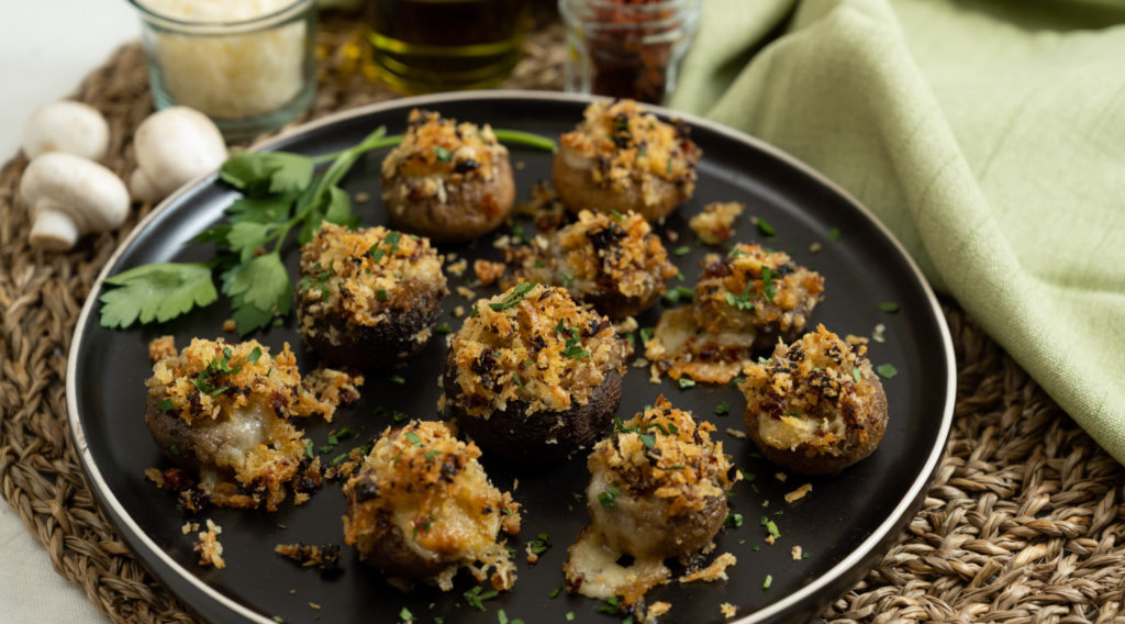 Cheesy Stuffed Mushrooms Recipe | Farm Boy Recipes