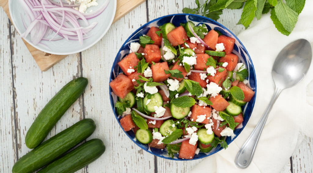 Watermelon, Cucumber, & Feta Salad Recipe | Farm Boy Recipes