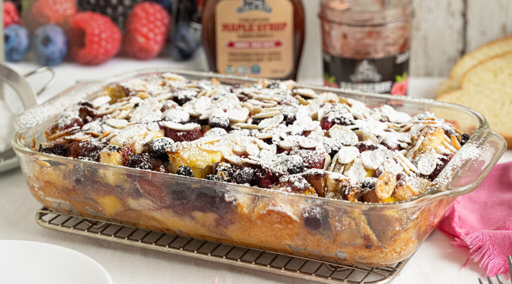 Mixed Berry Strata Recipe | Farm Boy Recipes