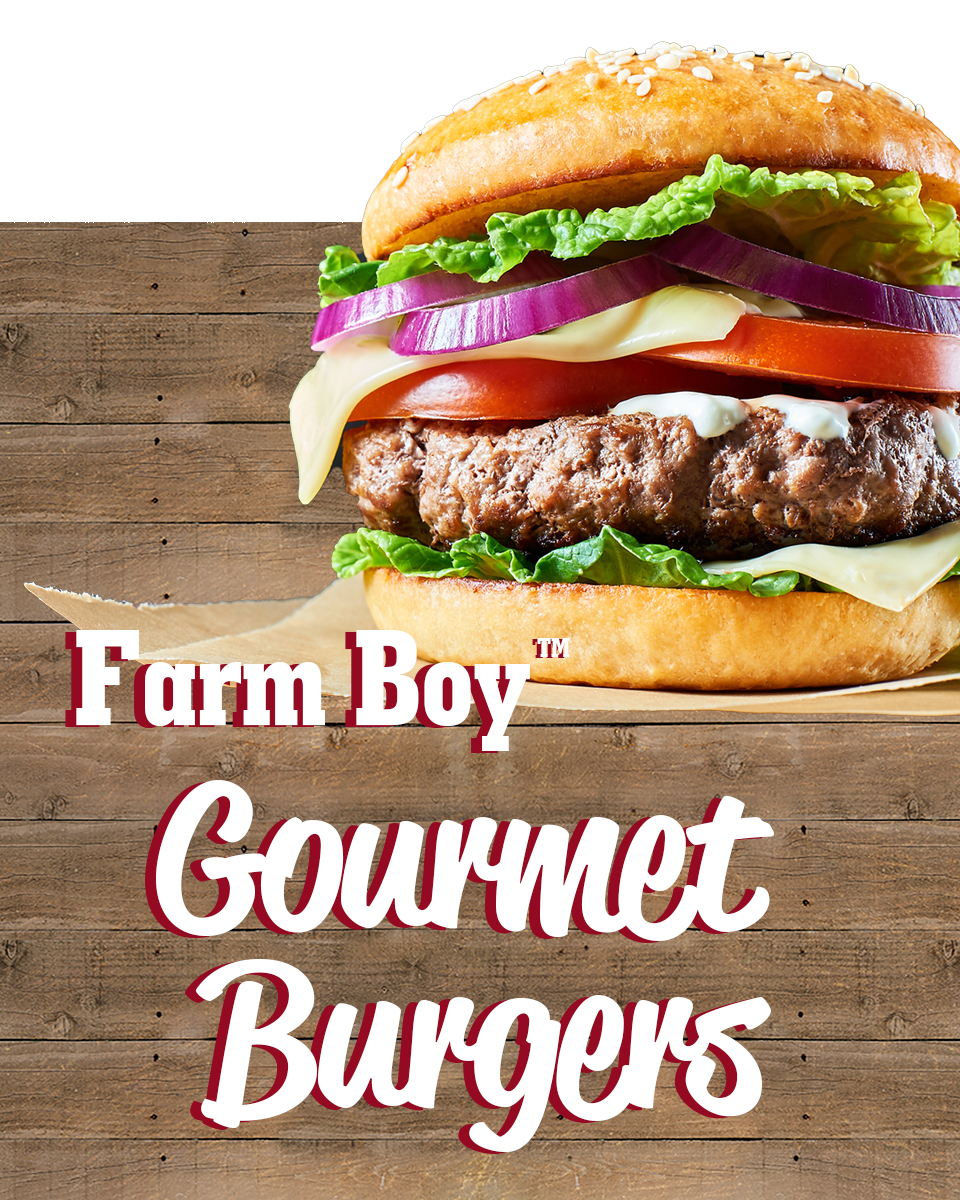 All Gourmet Burgers | Farm Boy
