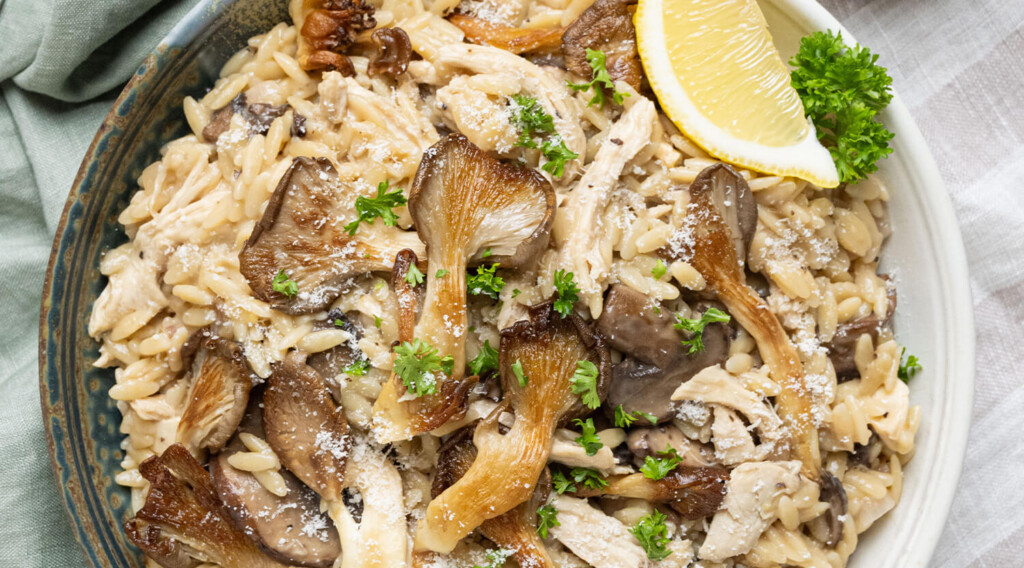 Mushroom Turkey Orzotto Recipe | Farm Boy